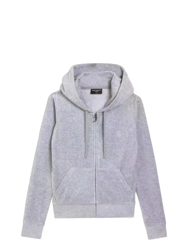 Juicy Couture Robertson Textured Hoodie - Grey