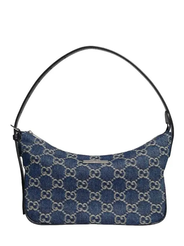 Gucci Lady Lunetta Small Shoulder Bag - Dark Blue