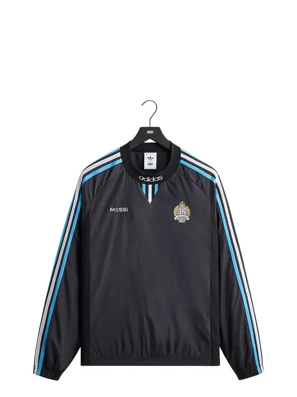 Kith X Adidas Messi Football Track Pullover - Black