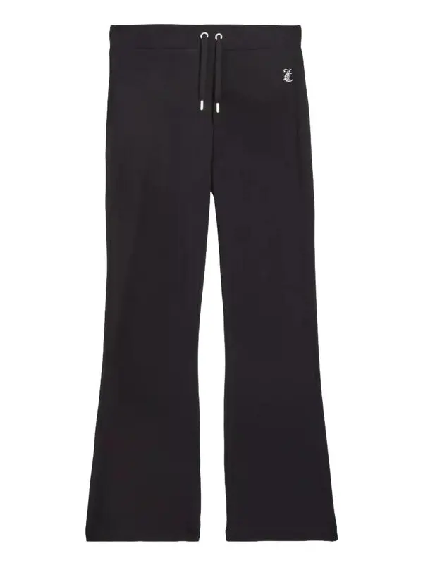 Juicy Couture Diamanté Logo Track Pants - Black