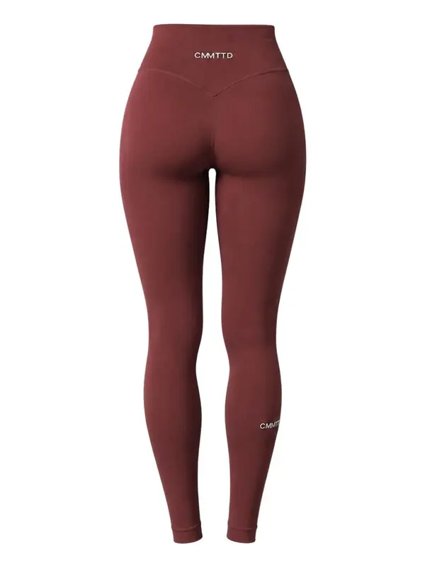 CMMTTD Seamless Sculpt Leggings High Support - Brown