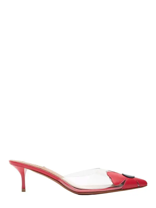 Alaïa Bloom 55 Mules - Red