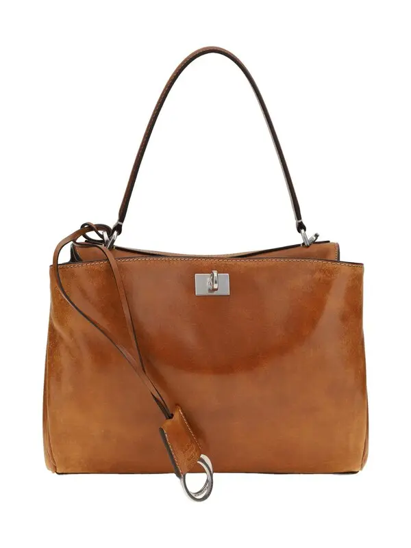 Balenciaga Small Rodeo Handbag - Brown