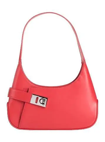 FERRAGAMO Archive Sh S Handbag In Calfskin - Red