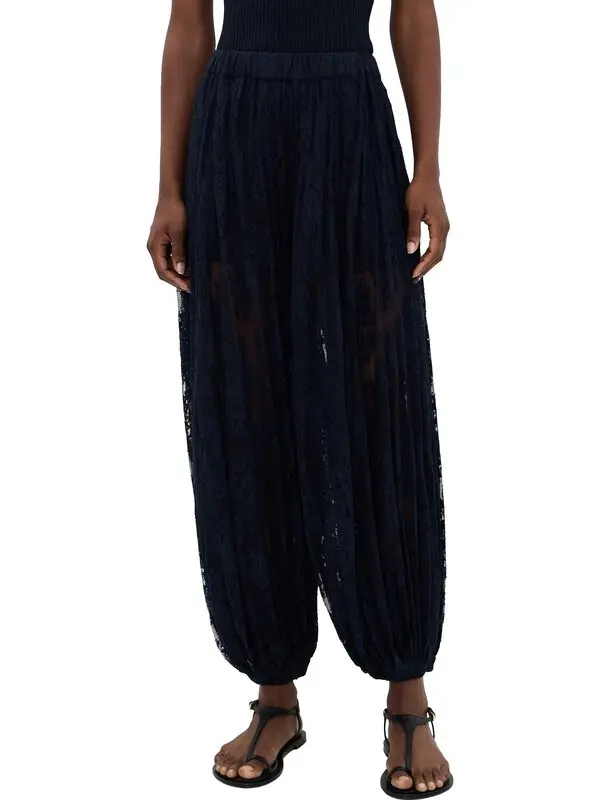 Sea Sharleen Lace Bubble Pants - Navy
