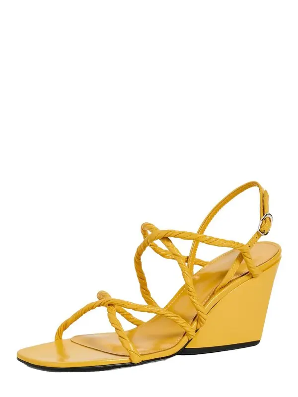 Proenza Schouler Twist Slant Sandals - Sun