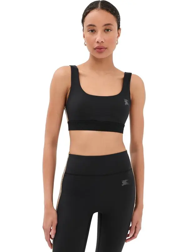 Burberry Alana Sports Bra - Black