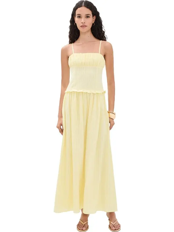 SEVEN WONDERS Keily Maxi Dress - Lemon