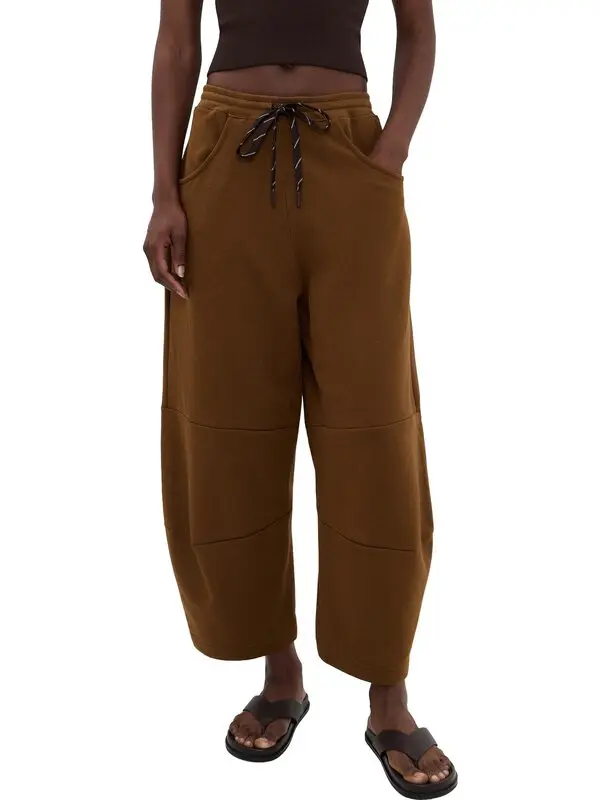 Roucha Pace Sweatpants - Dark Tan