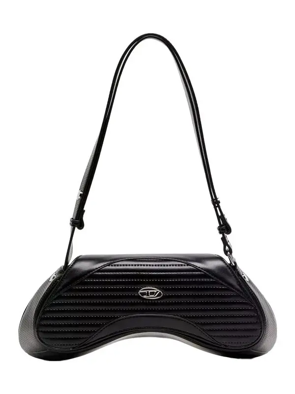 DIESEL® Quilted Shoulder Bag - Black