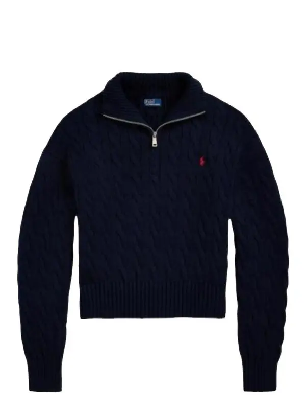 Polo Ralph Lauren Half-zip Cable-knit Jumper - No