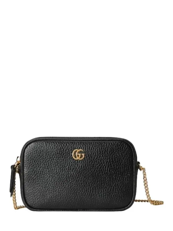 Gucci Gg Marmont Mini Shoulder Bag - Black