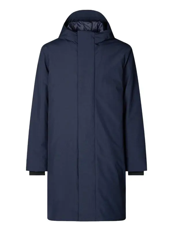 SAVE THE DUCK Barry Hooded Coat - Black