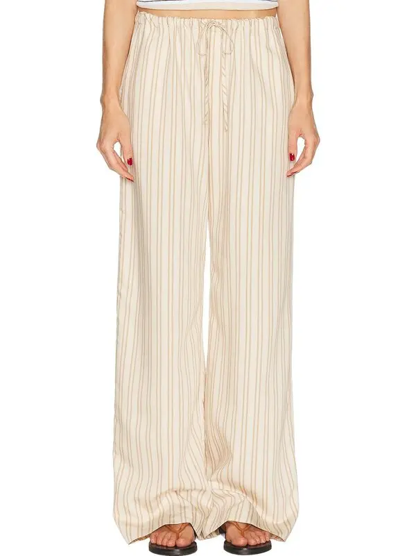 Sablyn Gemma Stripe Pull On Pant - Dune