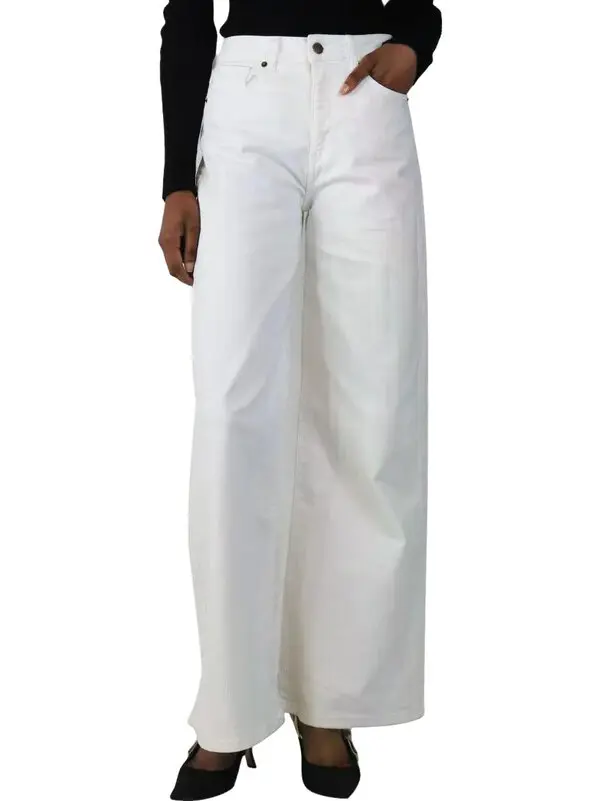 Eric Bompard Wide-leg Jeans - White