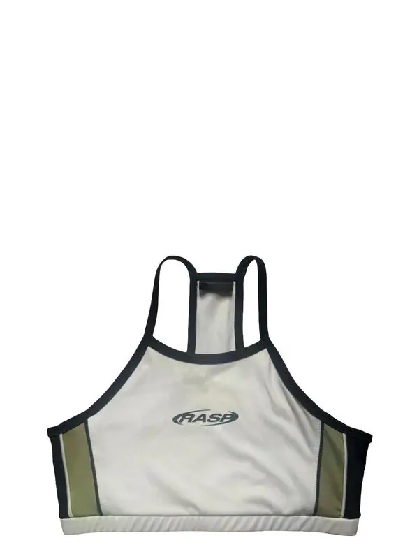 GV GALLERY Logo-print Sports Bra - Neutrals