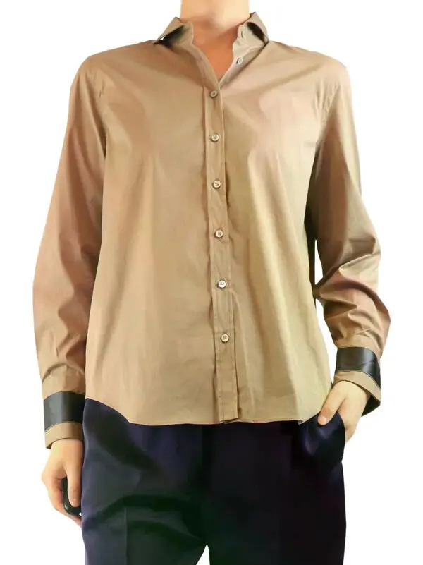 Brunello Cucinelli Cotton Shirt - Brown