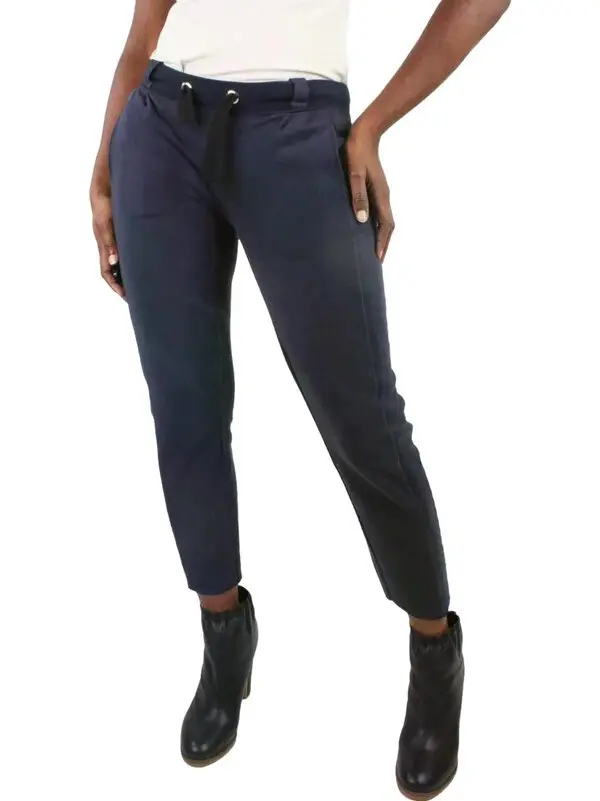 Maison Ullens Elasticated Drawstring Track Pants - Blue