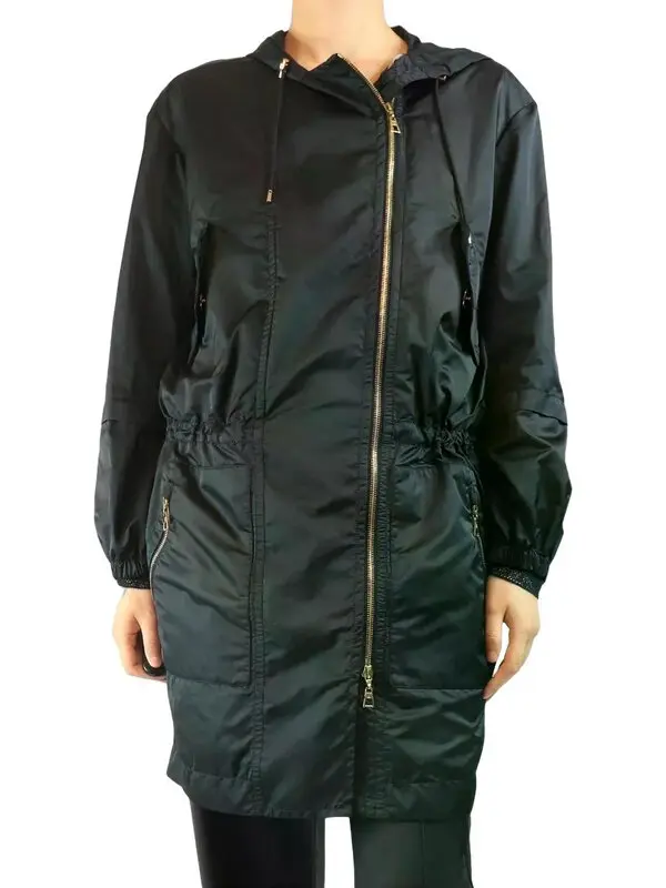 LOUIS VUITTON Drawstring Hooded Parka - Black