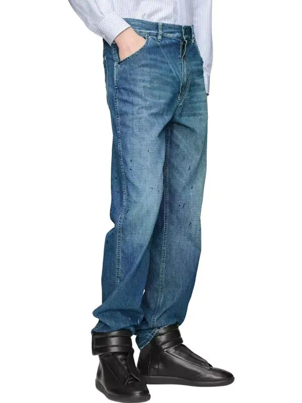 MAISON MARGIELA Stained-effect Jeans - Blue