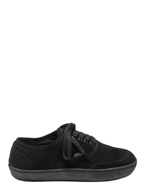 Suicoke Pown Os-s Leather Sneakers - Black