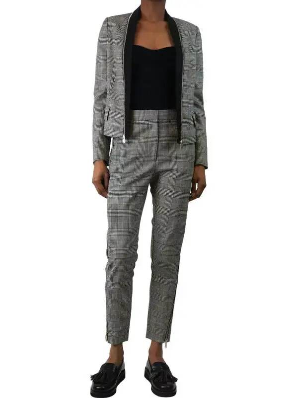 Stella McCartney Glen Plaid Suit - Grey
