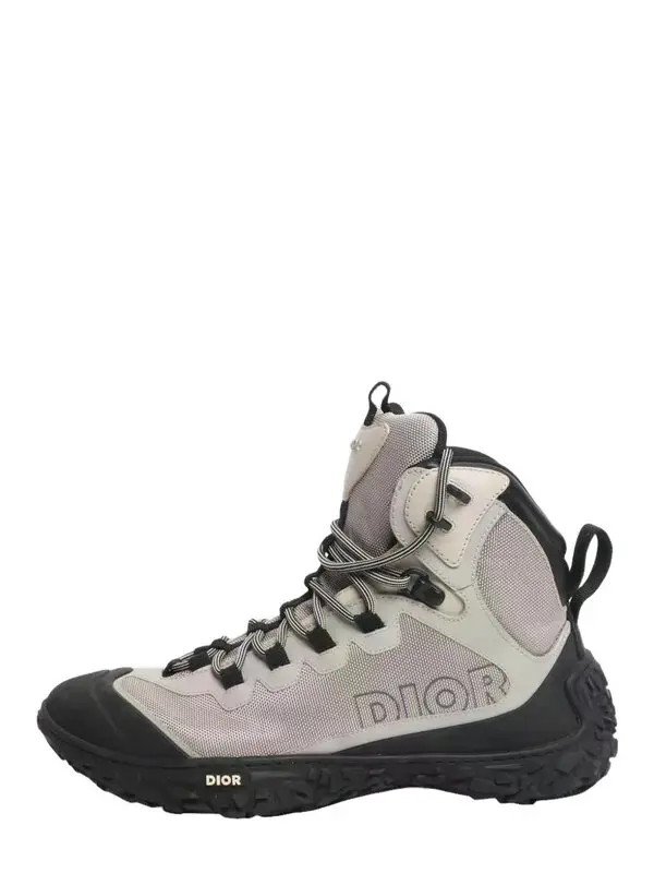 Dior Lace-up Hiking Boots - Grey