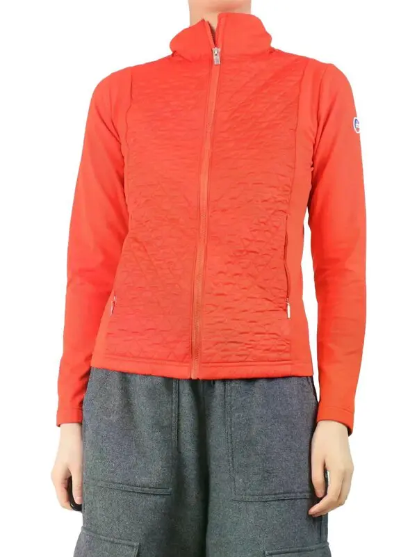 Fusalp Quilted Zip-up Jacket - Red