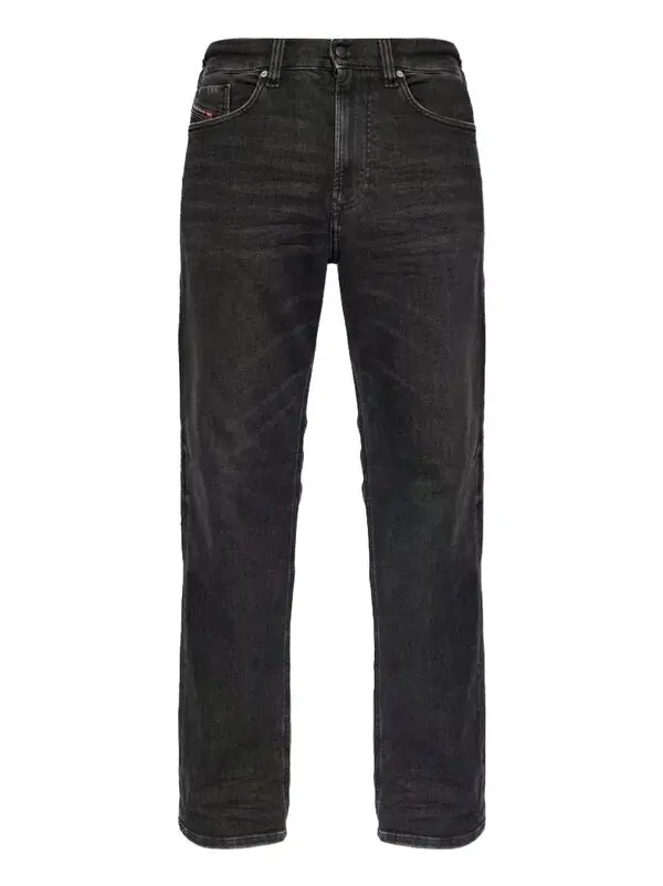 DIESEL® D-reel-bw Faded Effect Jeans - Black