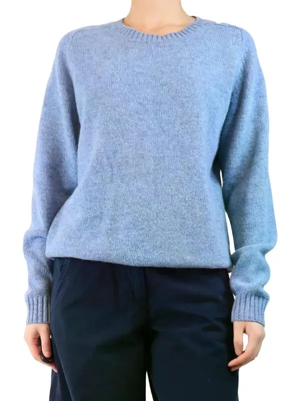 Nn07 Crew Neck Wool Sweater - Blue