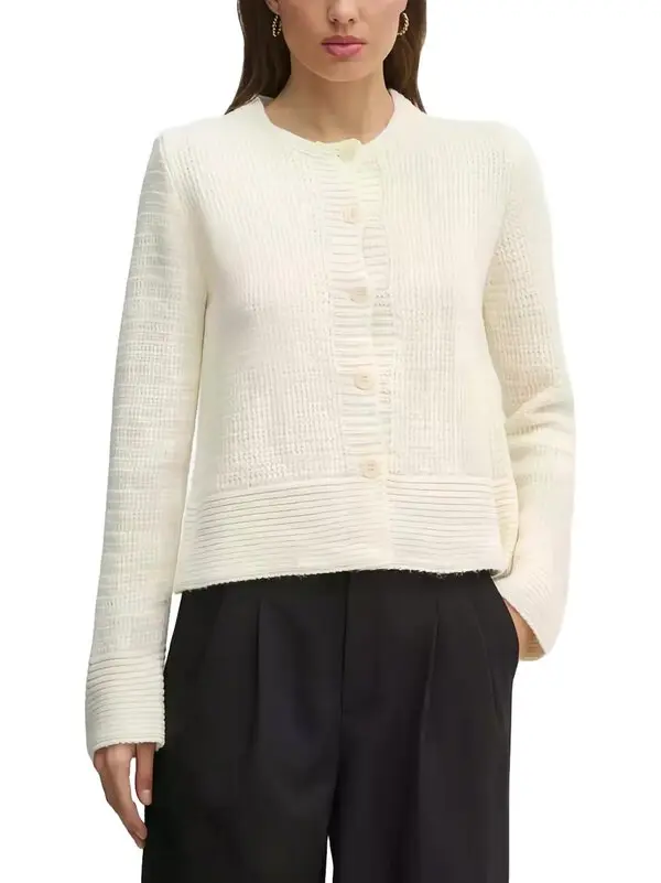 Sisley Buttoned Cardigan - Neutrals