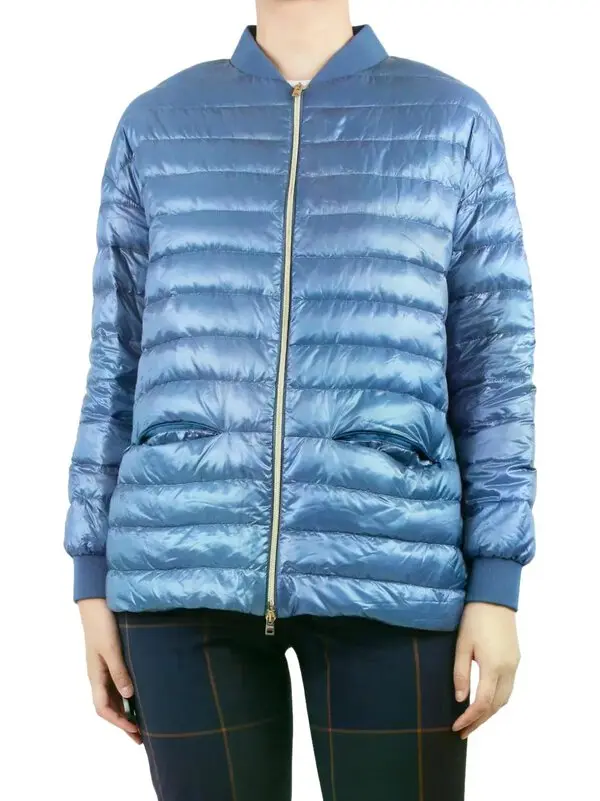 Herno Double-zip Puffer Jacket - Blue