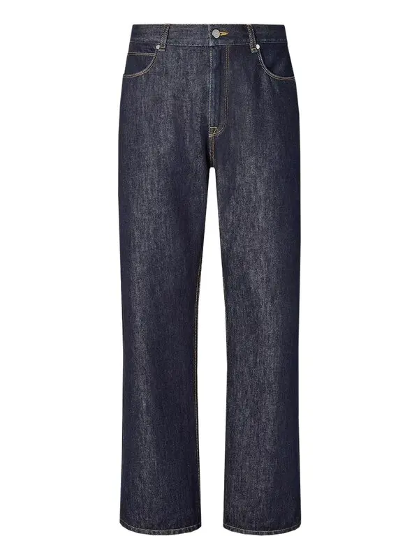 Fendi Dark Denim Jeans - Blue