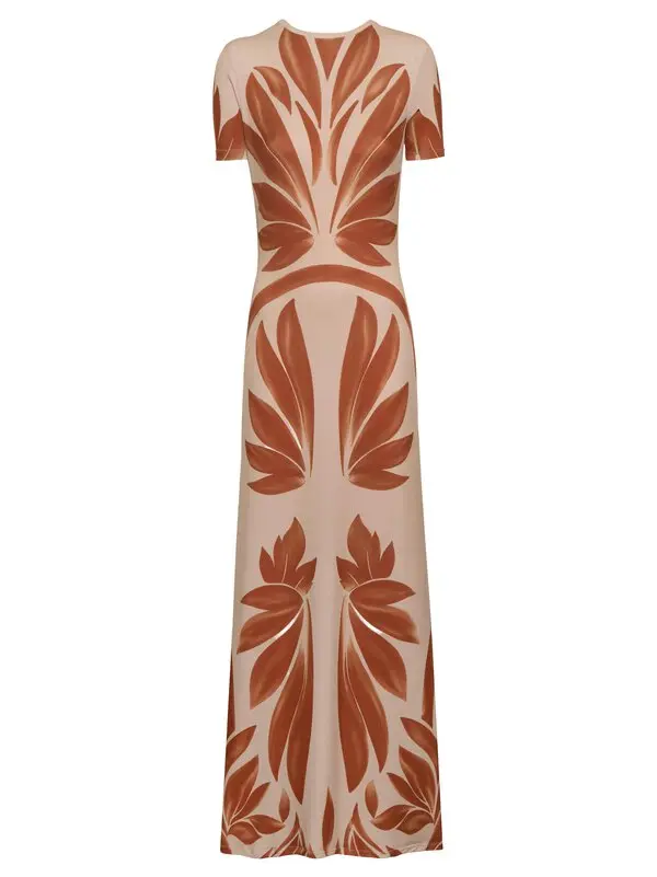 ANDRES OTALORA Luma Maxi Dress - Brown