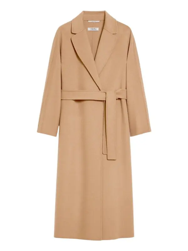 Max Mara Belted Midi Coat - Camel