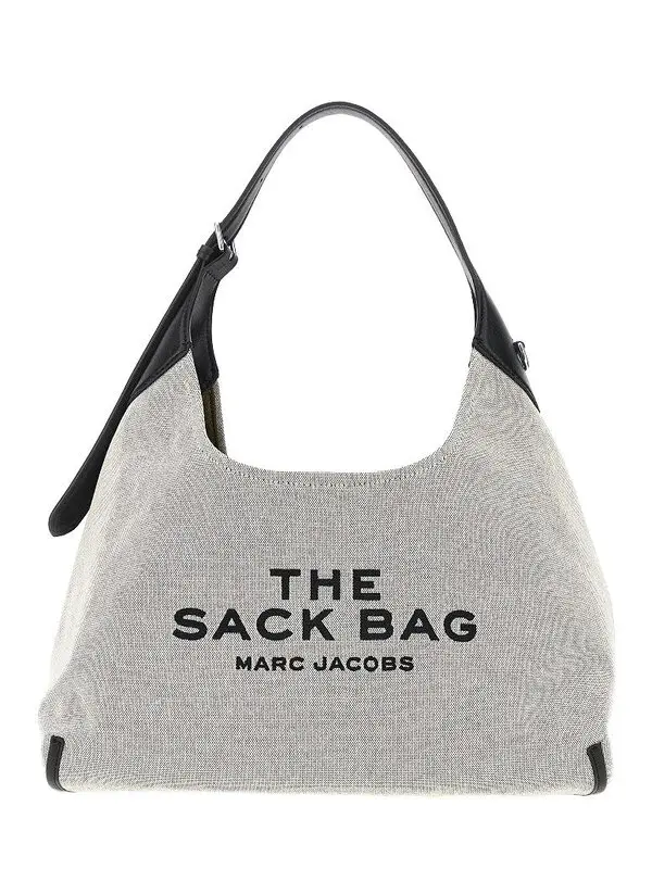 Marc Jacobs Sack Bag Canvas Shoulder Bag - Black