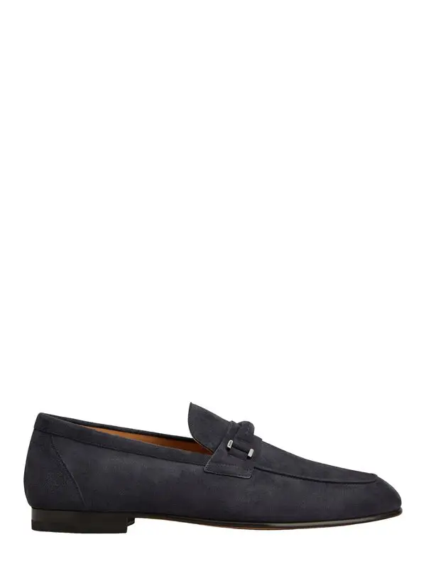 TOD'S Pashmy Suede Loafers - Blue