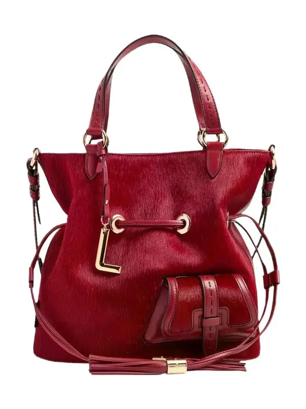 LANCEL Premier Flirt Bucket Bag - Red