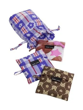 Baggu X Standard Set Of 3 Pouches - Sandy Liang
