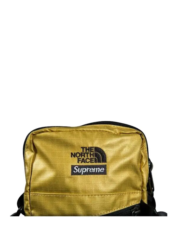 Supreme X The North Face Metallic Shoulder Bag - Gold