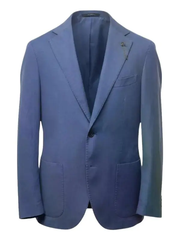 SANTANIELLO Single-breasted Blazer - Blue