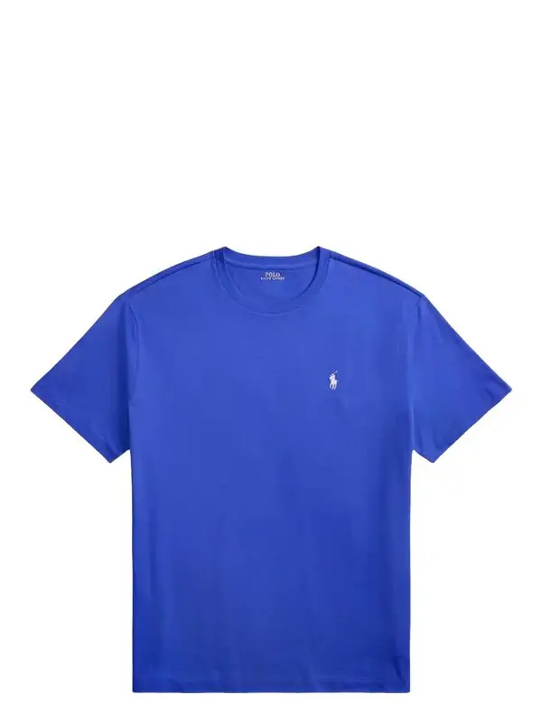 Polo Ralph Lauren Embroidered-logo T-shirt - Blue