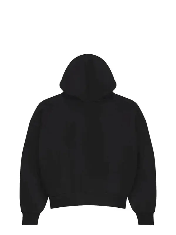 LOSTSHDWS Flower Motif Hoodie - Black