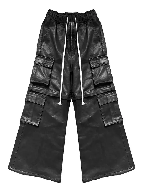 77 STUDIOS M.i.m Convertible Cargo Pants - Black
