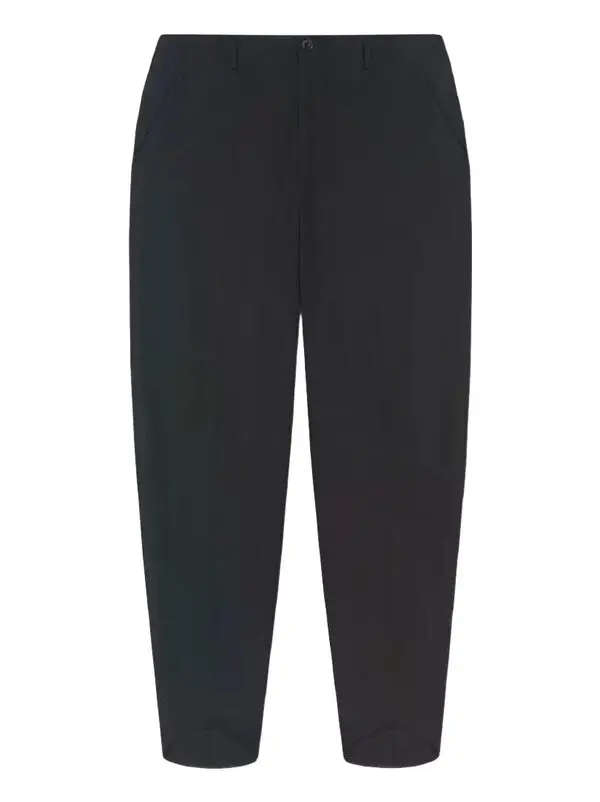 Nanushka Pressed-crease Tapered Trousers - Black
