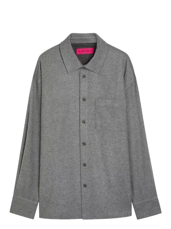 THE ELDER STATESMAN Button-fastening Shirt - Grey