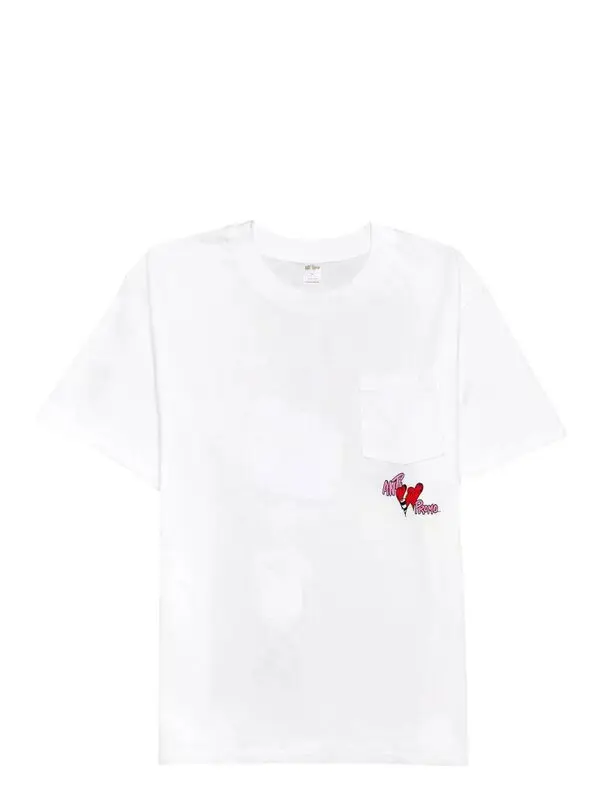 ANTI PROMO Graphic-print T-shirt - White