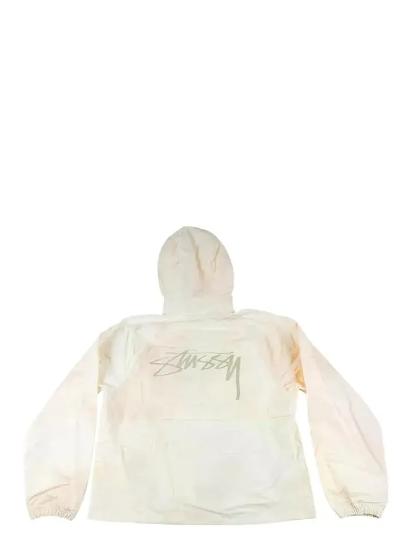 StÜssy Beach Shell Wave-dye Hooded Jacket - Neutrals