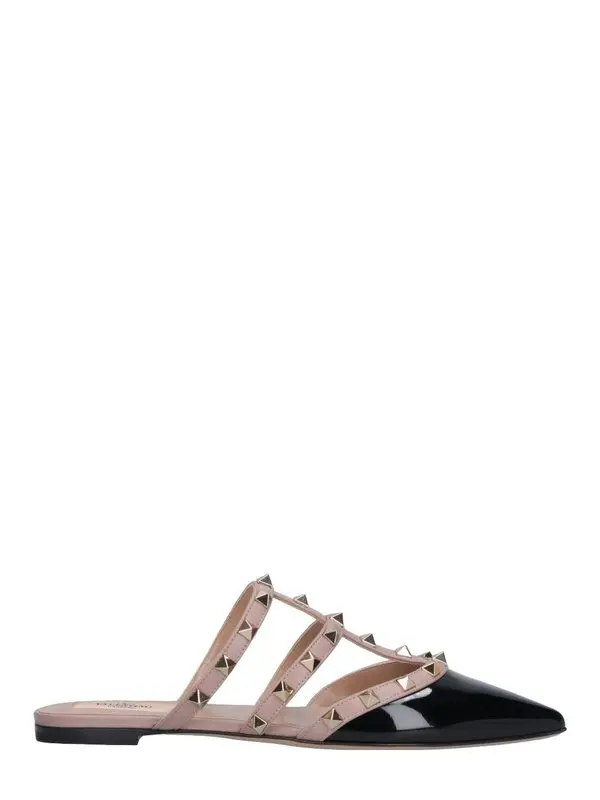 Valentino Garavani Rockstud Mules - Black
