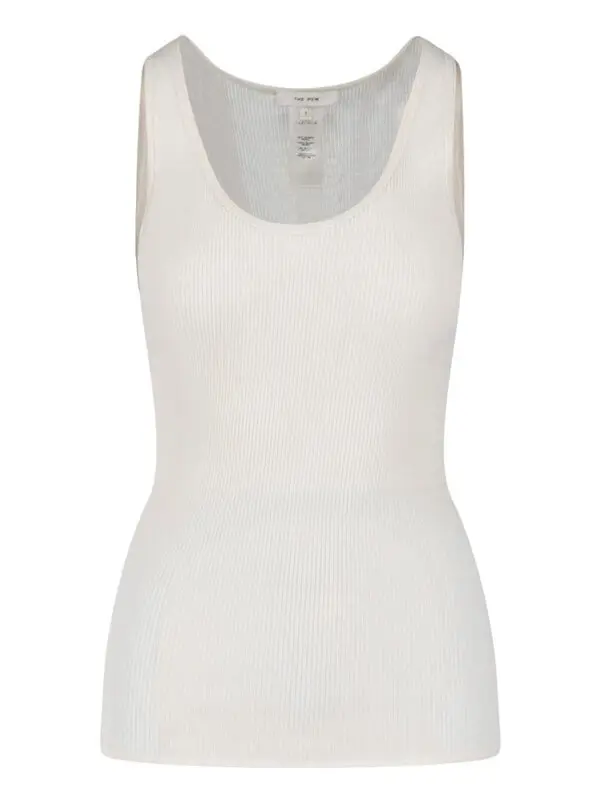 THE ROW Danel Tank Top - White